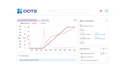 Scientific Bioprocessing - DOTS Software